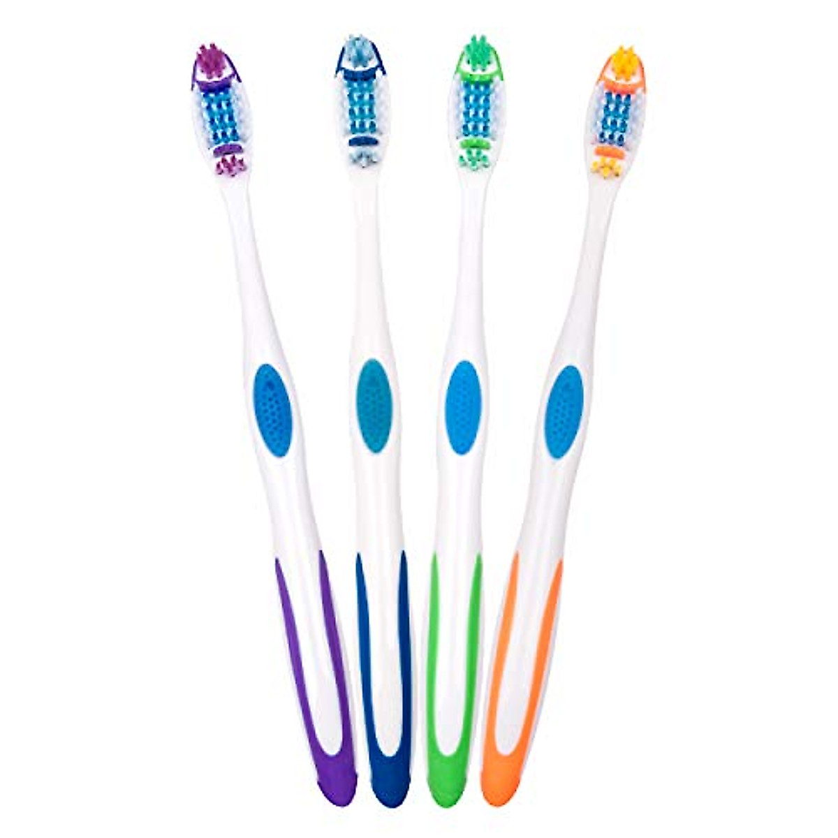 RM Oral Whitening Cavity Defense Soft Toothbrushes, 4 Count Twin Pack