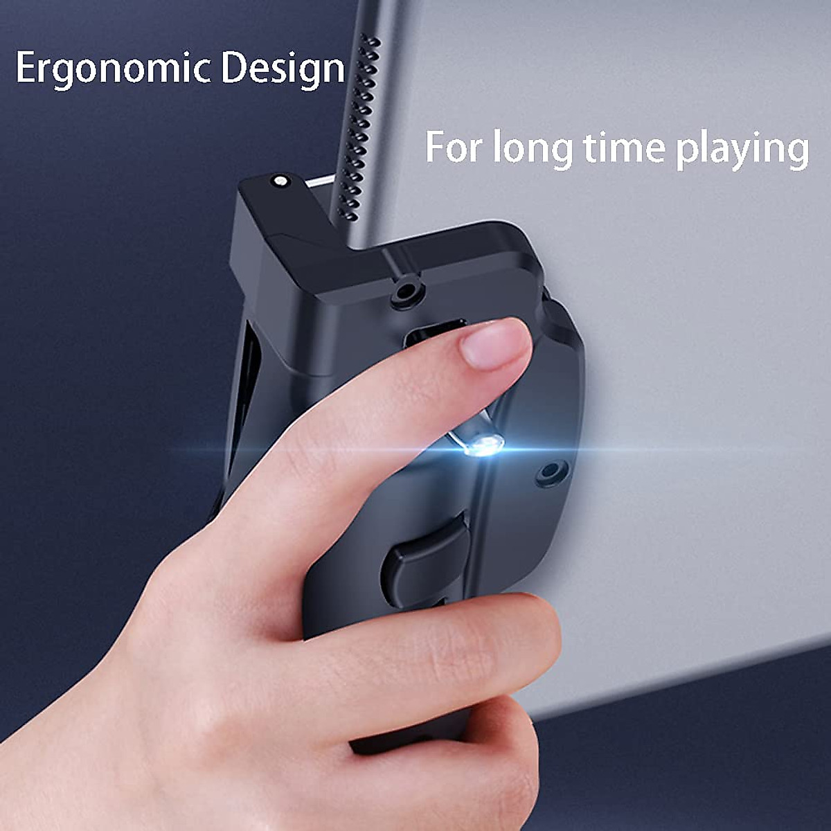 Game Controller for iPad PUBG Mobile Game Controller Cellphone Trigger Switches for PUBG/Knives Out Gaming Controller Shooter L1R1 Trigger Fire Button Aim Key Gamepad for Tablet/Android/iOS/iPhone