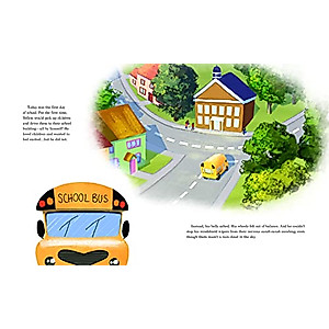 Little Yellow Bus: A Brave Kid's Book About Finding Independence (Little Heroes, Big Hearts)