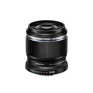 Olympus M.Zuiko Digital ED 30mm F3.5 Macro Lens, for Micro Four Thirds Cameras (Renewed)