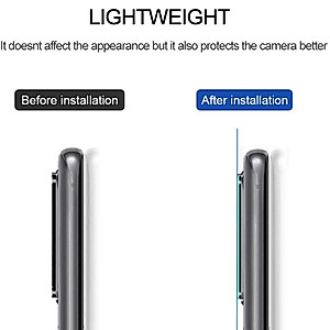 For iPad Pro 11" 12.9" 2020 & 2021 & 2022 Camera Lens Protector Tempered Glass Screen Protector - 2 Packs - High Transparent