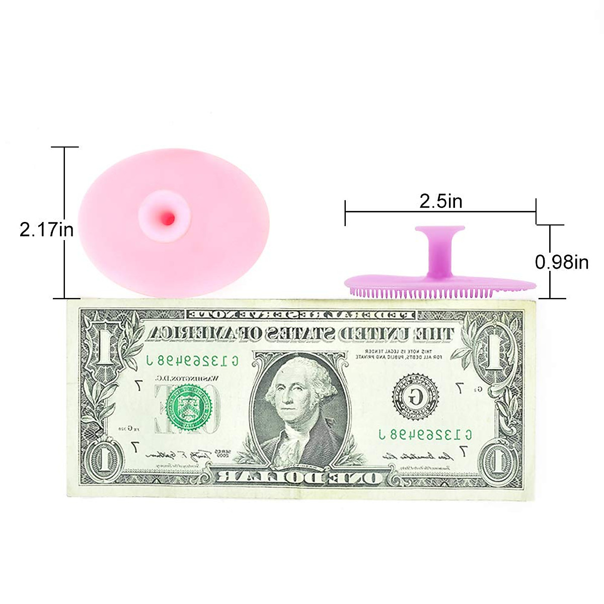 10PCS Silicone Facial Cleansing Brush,Super Soft Face Scrub Clean Brush, Acne Blackheads Removing Handheld Face Scrubber,for Sensitive, Delicate, Dry Skin