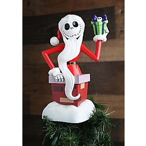 Disney Nightmare Before Christmas Jack Skellington Treetop Tree Toppers, 10-Inch, Multi-Colored