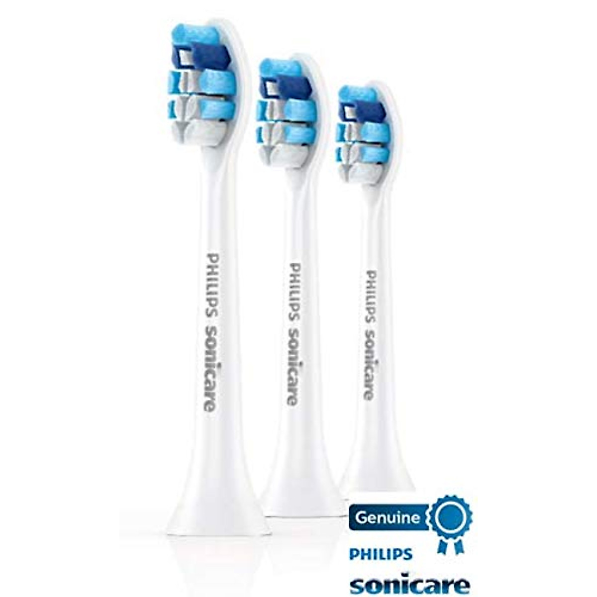 Philips Sonicare Genuine ProResults Gum Health replacement toothbrush heads, HX9033/66, 3-pk