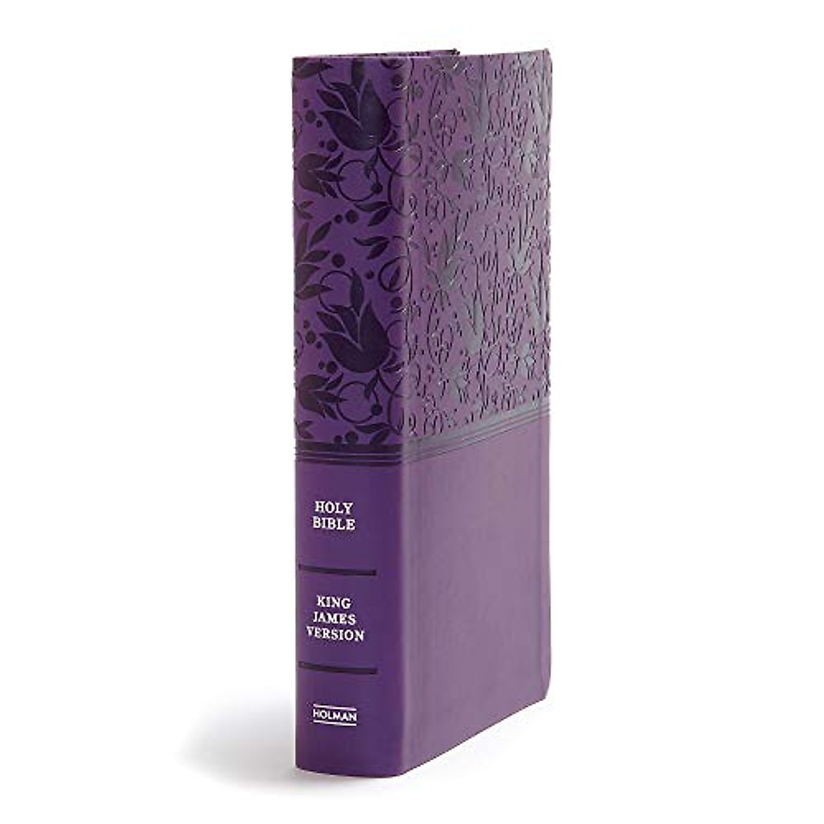 KJV Large Print Personal Size Reference Bible, Purple Leathertouch Indexed, Red Letter, Pure Cambridge Text, Presentation Page, Cross-References, Full-Color Maps, Easy-to-Read Bible MCM Type
