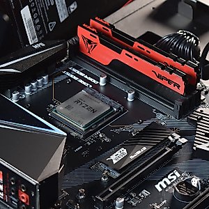 Patriot Viper Elite II DDR4 RAM 16GB (1X16GB) 2666MHz CL16 1.2v UDIMM Desktop Gaming Memory Module Compatible with XMP - PVE2416G266C6