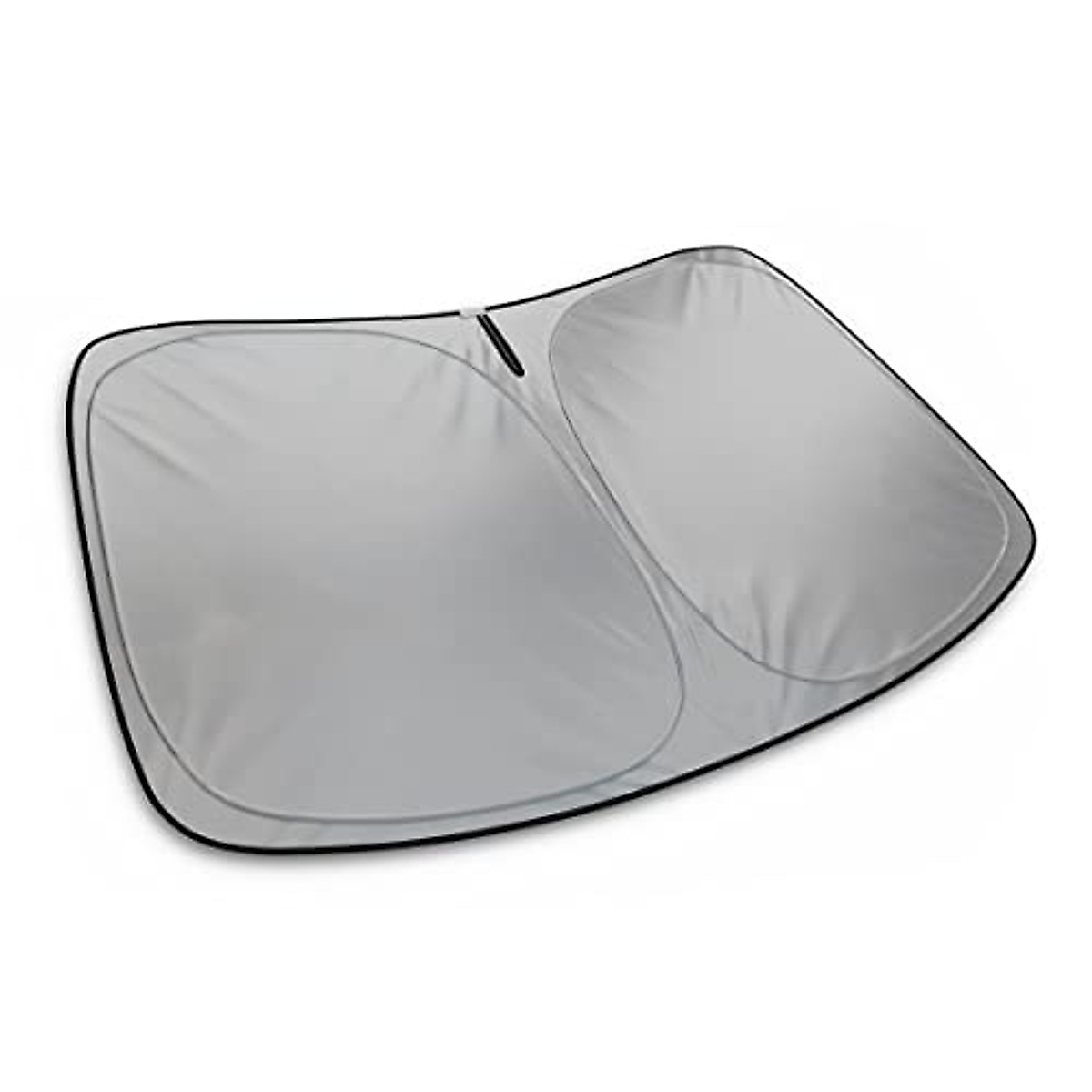 Autotech Park Foldable Sunshade Compatible with 2011-2018 Porsche Cayenne SUV, UV Relfective and Easy Storage, Custom-fit Car Windshield Sun Shade