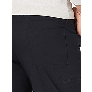 Wrangler Authentics Men's Performance Comfort Flex Cargo Short, Black, 34