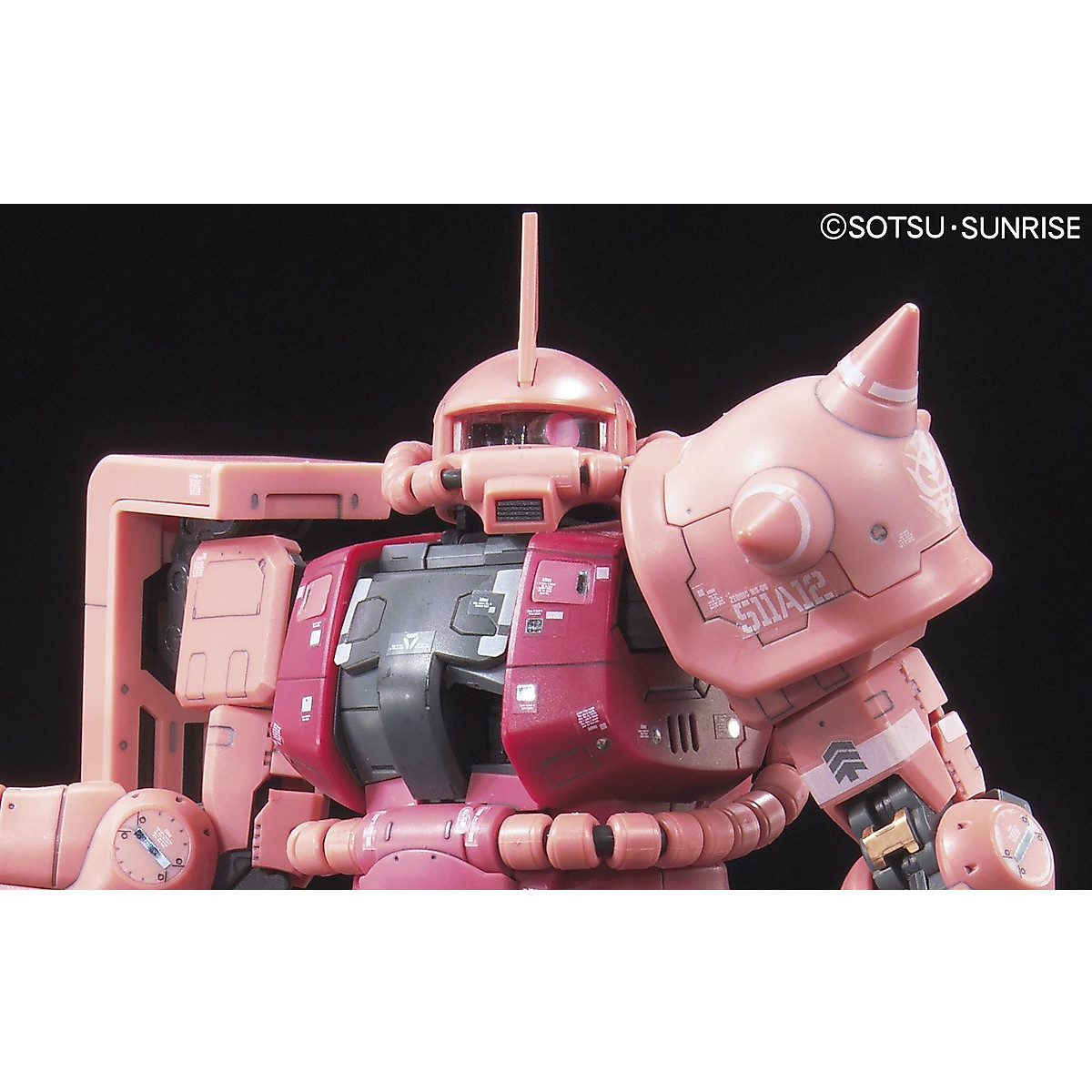 Bandai #02 MS-06S Char's Zaku 1/144 Real Grade