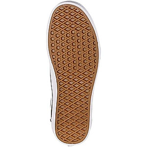 Vans Women's Low-Top Trainers Sneaker, Black Canvas Black White 187, 10