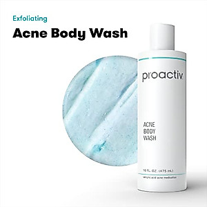 Proactiv Acne Body Wash - Exfoliating Body Wash for Sensitive Skin, Salicylic Acid Cleanser with Soothing Shea Butter & Cocoa Butter - 16 oz.