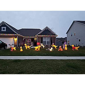 60 Packs 6 Inches Heavy Duty 11 Gauge Galvanized Steel Garden Stakes Staples Securing Pegs for Securing Weed Fabric Landscape Fabric Netting Ground Sheets and Fleece