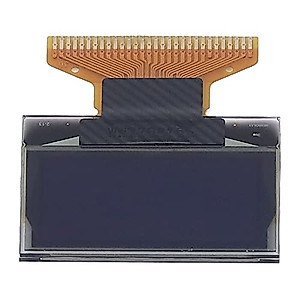 Organic LCD Display, Organic Light Emitting Diode Display 128x64 Resolution 0.96in 30PIN for DIY(Yellow Blue Dual Displaying)