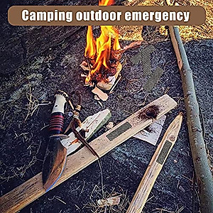 Striker Paper with Adhesive 0.50" x 2.00" Fireplace Decor 20 PCS Strike Strip