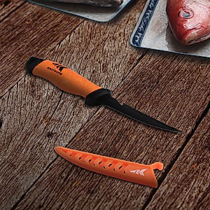 KastKing Bait Knife and Fillet Knife, Boning and Food Prep Knives, 5 inch Bait Knife