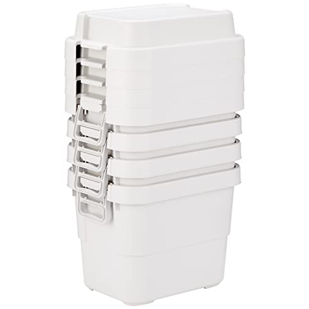 無印良品 MUJI 44620816 Sturdy Polypropylene Storage Box, Mini, 5.8 gal (22 L), Approx. Width 15.6 x Depth 11.6 x Height 14.6 inches (39.5 x 29.5 x 37 cm)
