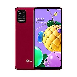 LG K52 LM-K520HMW 64GB GSM Unlocked Android Smartphone (International Variant/US Compatible LTE) - Red