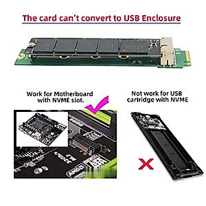 chenyang 12+16Pin MAC SSD to Motherboard M.2 NVME NGFF M-Key Convert Adapter Card for 2013 2014 2015 A1493 A1502 A1465 A1466 MAC Pro Air SSD