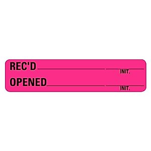 LabelValue.com | Rec'd Opened Medical Labels LV-MQC11