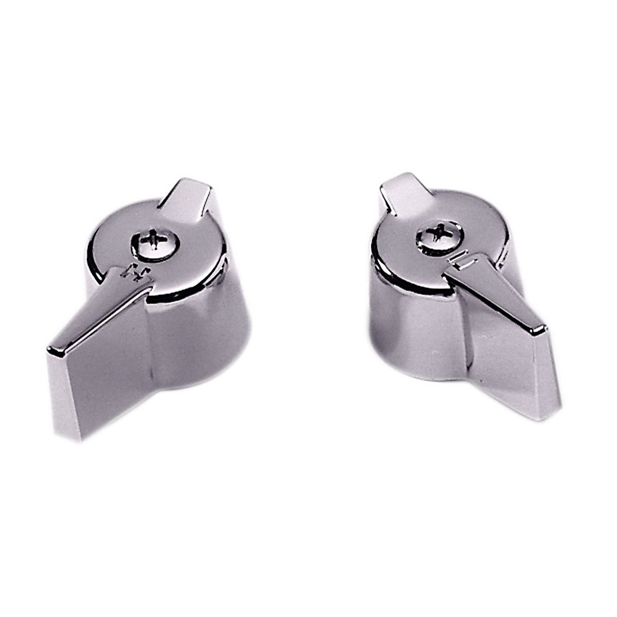 Danco 80681 G-4H Handle, For Use With Gerber Faucets, 1-1/4 In Dia X 1 In H, Metal, Chrome Plated, No Size