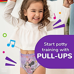 Pull-Ups Girls' Potty Training Pants, Size 3T-4T Training Underwear (32-40 lbs), 112 Count (4 Packs of 28)
