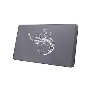 SearchI Waterproof Couch Cushion Covers Replacement, Washable Sofa Chair Seat Cushion Covers Soft Couch Cushion Slipcovers Stretch Furniture Protector for Kids, Pets(Medium, Light Gray)
