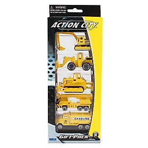 5 Piece Construction Vehicle Gift Pack(Vehicle May Vary)
