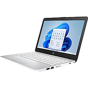 HP Stream 11 Laptop, Intel QuadCore Celeron N4120, 4 GB RAM, 64 GB Storage, 11.6” HD Anti-Glare Display, Windows 11, Long Battery Life, Thin & Portable, Includes 1-Year Microsoft 365, TiTac Card