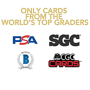 ONLY MINT Ultimate Quarterback Guaranteed NFL Card All-Time Legend or Superstar Graded 8-10 Mint Football Card | Top QB in Each Mystery Pack | Grades by PSA BGS SGC CGC | Blind Bag Contains 1 NFL Card