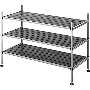 Whitmor 3 Tier Closet Storage Shelves - Shoe Rack and Home Organizer