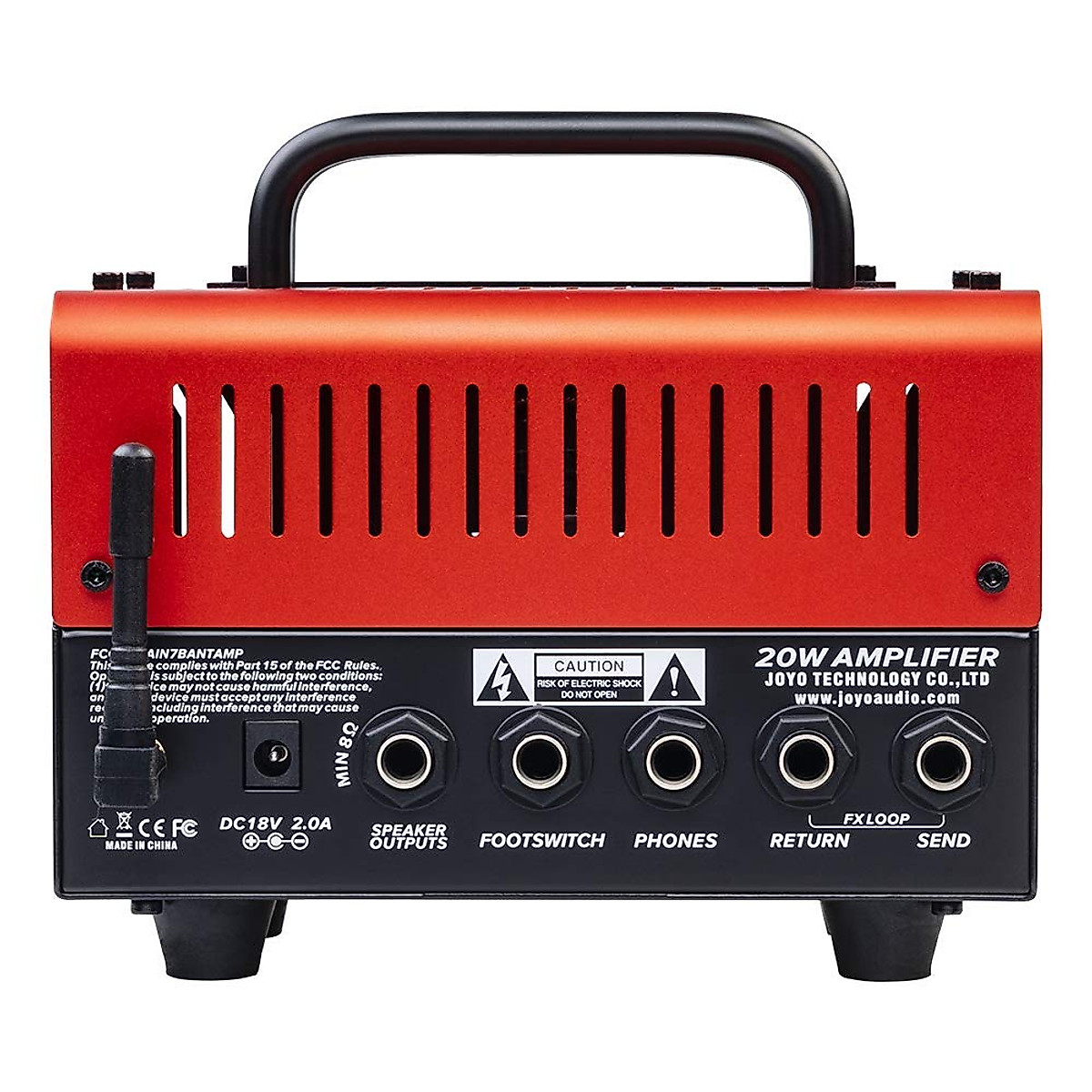 JOYO JACKMAN II Amplifier 20 Watt Hybrid Mini Tube Head Bluetooth BanTamp XL Series with Foot Switch