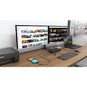 I-TEC USB 3.0 / USB-C Dual Display Docking Station HDMI DV