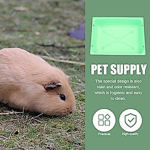 iplusmile Pans Nest Dogs Kennels Cage House Mice Crate Bedding Tray Crates Trainer Rabbits Small Animal Bottom Chinchillas Floor Replaceable Rat Habitats Cages Replacement Light Cat Gerbil