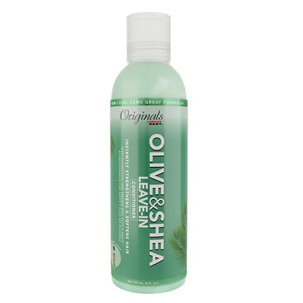 Originals by Africa's Best Olive Oil Leave-In Conditioner, Stop Breakage and Strengthen Hair Instantly, Restores Shine, Moisturizing, Strengthening, Revitalizing, 6 oz