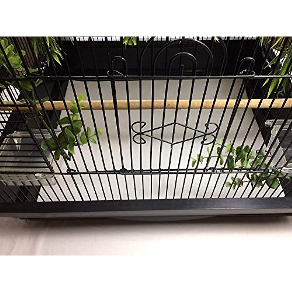 Bird Cage Liners - Poly Coated - Large Cages - Custom Size - 100 Pre-Cut Sheets - Up to 250 Ft of Paper