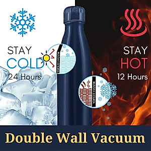 Onebttl Teacher Appreciation Gifts for Women Men, Teacher Appreciation Day Gift Stainless Steel Cup for Male Female from Parent, Students - Owl