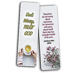 Devotional Bible Verses for Women Bookmarks (60 Pack) - Perfect Giveaways for Sunday School and Ministries Designed to Inspire Women