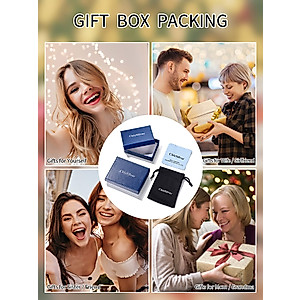 ChicSilver Women March Birthstone Jewelry 925 Sterling Silver Heart Blue Aquamarine Stud Halo Earrings 7mm Birth Stone Hypoallergenic Earrings for Women