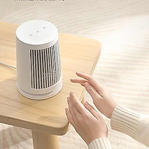 Outdoor Garden Heater Mini Desktop Electric Heater Ceramic Space Heaters - Tip-Over and Overheat Protection - 45° Oscillation Heaters for Room Low Energy Patio Heater