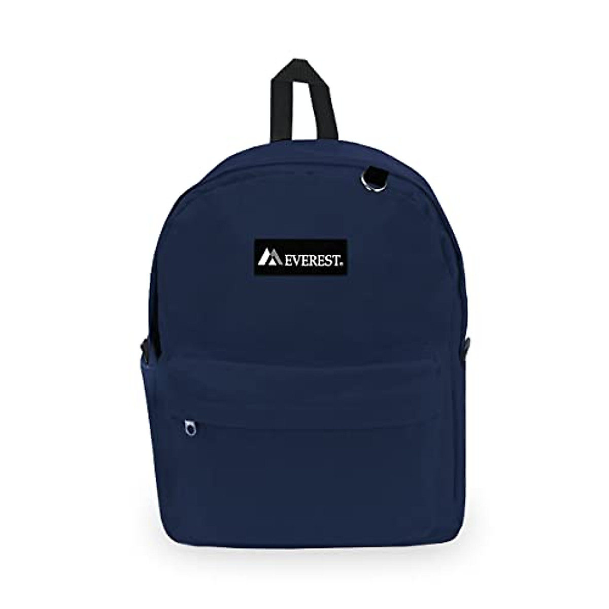 Everest Classic Laptop Backpack W/Side Pocket, Navy, One Size