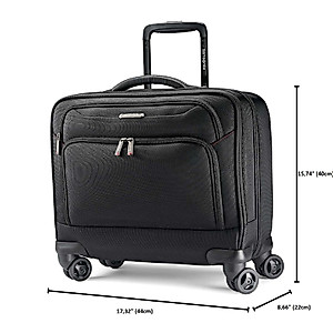 Samsonite Xenon 3.0 Spinner Mobile Office, Black, One Size