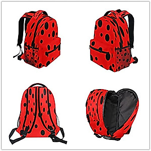 Toddler Backpack for Boys Girls Kids School Bag Cute Bookbag Ladybug Backpack