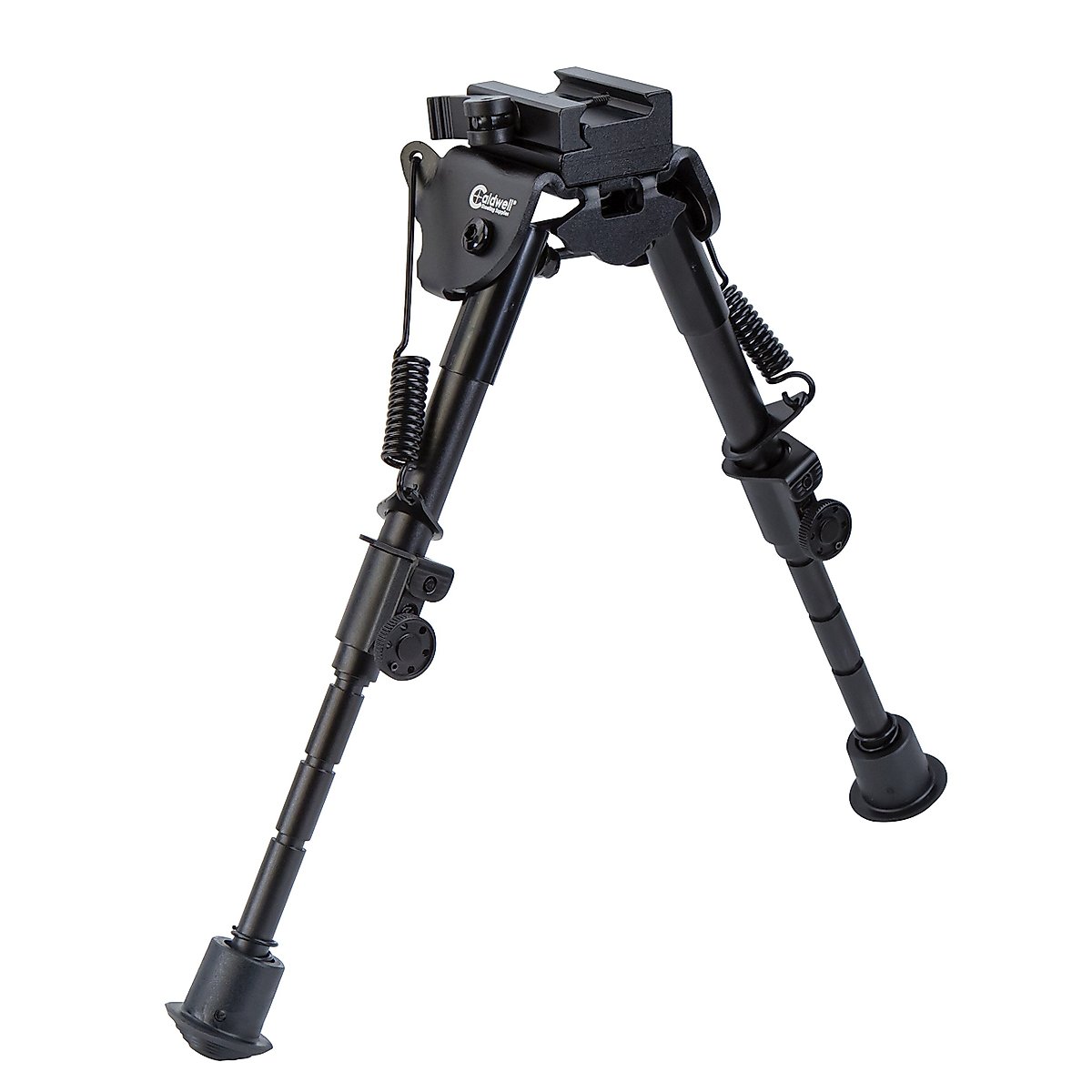 Caldwell XLA Fixed Pic Rail Bipod 6" - 9" with Collapsible Design, Non-Slip Feet and Notched Legs for Outdoor, Range, Shooting and Hunting