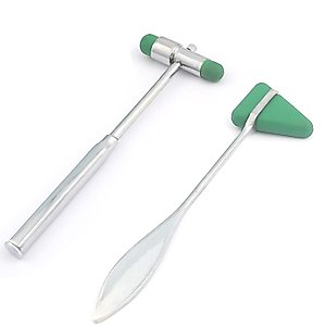 OdontoMed2011 Green Buck and Taylor Reflex Hammer 2 Piece Set ODM