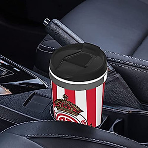 WAGJAM Coffee Mug Coffee Cup Double Insulated Stainless Steel Insulation_Deportivo_Toluca_F.C._Logo_Coffee Cup