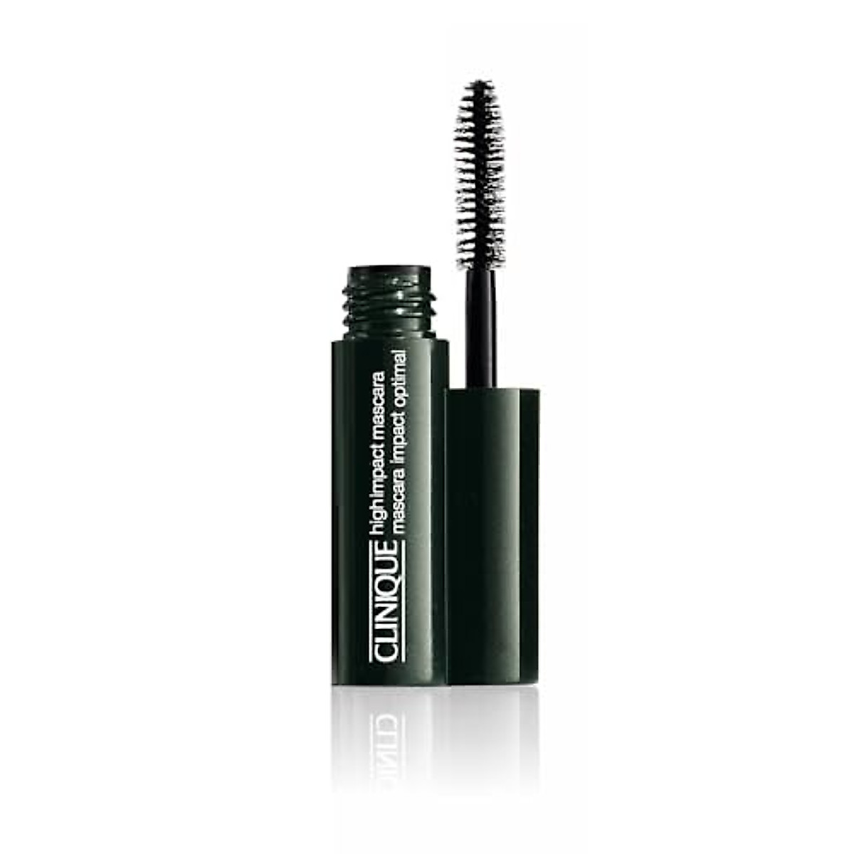 Clinique High Impact Mascara | Lengthening, Volumizing + Safe For Sensitive Eyes, Mini Travel Size, Black, 0.12 Fl Oz
