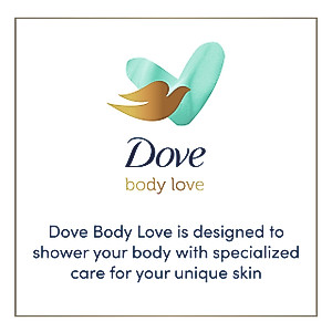 Dove Body Love Body Polish Exfoliate Away 3 Count for Rough, Bumpy Skin Body Scrub with AHAs for Silky Smooth Skin 12 oz