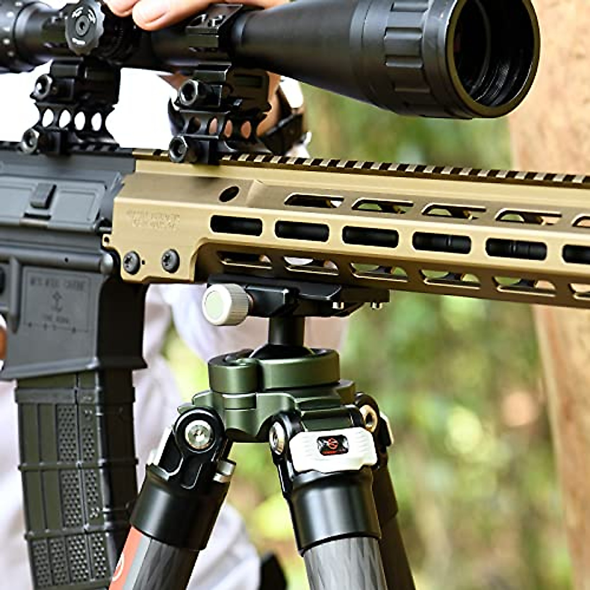 SUNWAYFOTO 3.15 inch M-Lok Arca Rail Mount Adapter Accessories for Arca-Swiss/RRS Tripod Head Aluminum SMP-80