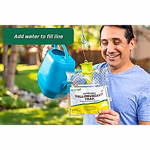 RESCUE! Disposable Summer Yellowjacket Trap - East of The Rockies - 6 Traps