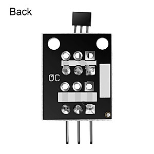 Hall Effect Magnetic Sensor Module, 3144E A3144 Hall Effect Sensor KY-003 DC 5V for Arduino PIC AVR Smart Cars by MUZHI(6 Pcs)